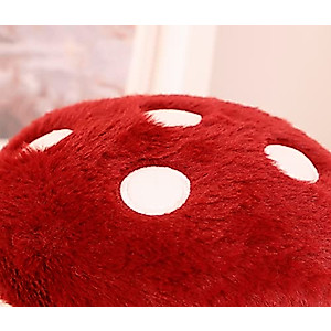 Changsun Creative Vivid 3D Mushroom Pillow Gift Plush Throw Pillow 7"(Small Size)