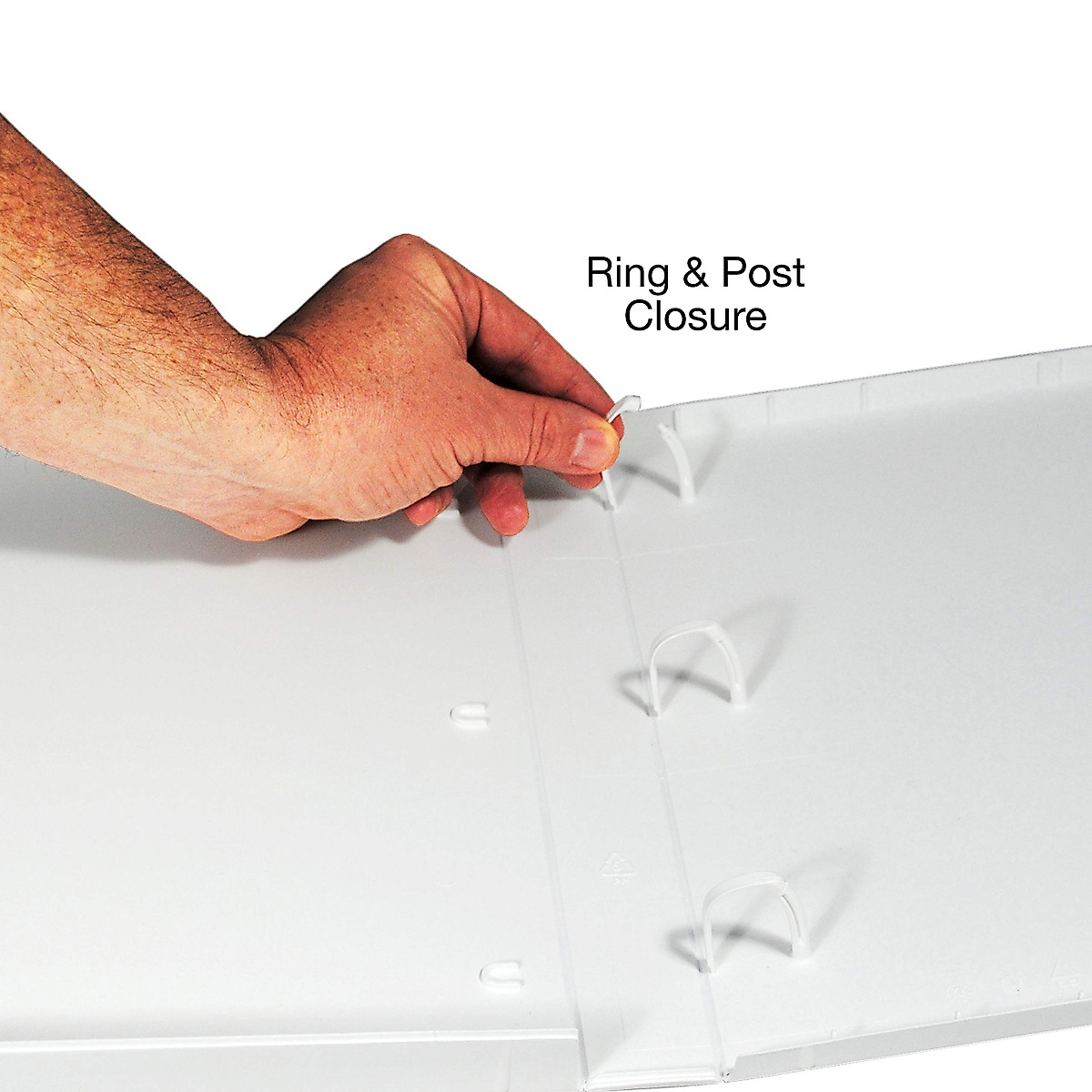 Unikeep Hockey Themed Trading Card Collection Binder with Trading Card Pages. The Binder/Case Is Fully Enclosed to Protect the Cards (Faceoff, Poly Rings)