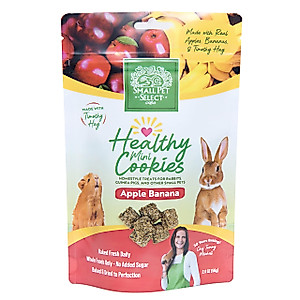 Small Pet Select Healthy Snackers Mini Cookies- Apple Banana, 2 oz