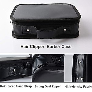 goldwheat Hair Clipper Case Barber Tool Bag for Haircutting Supplies Grooming kit Beard Trimmer Small Organizer Storage