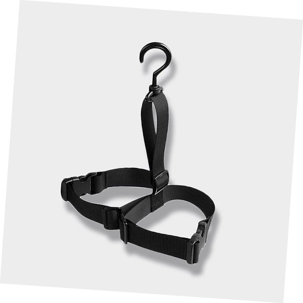 Toddmomy Shoe Rack Boot Hanger Outdoor Clothes Drying Rack Belt Hanger 2 Sets Wader Boot Dryer Multifunctional Boot Drying Rack Wader Storage Rack Hanging Strap Fishing Boot Accessory Black