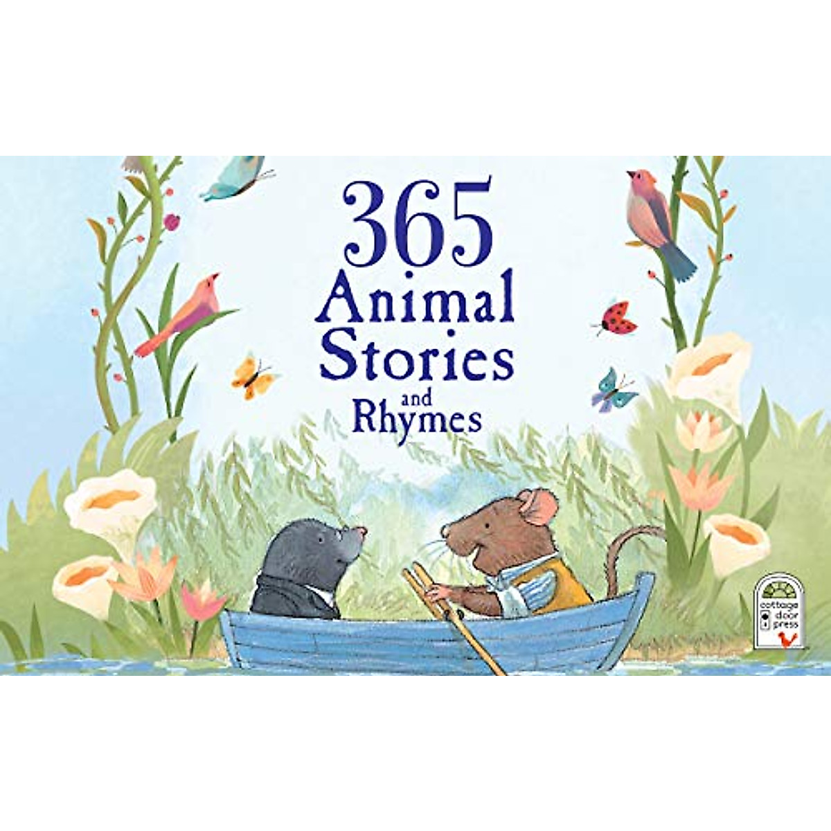 365 Animal Stories and Rhymes: Short Nursery Rhymes, Fairy Tales and Bedtime Collections for Children (Children's Padded Storybook Treasury)