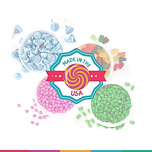 324ct Mazel Tov Bar Mitzvah Stickers for Kisses Candy (324ct) - Candy Not Included