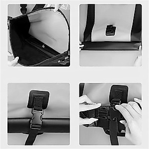 XJPB Waterproof Dry Bag Backpack,Waterproof Floating Dry Bag with Exterior Zippered Pocket,25L,for Kayaking,Beach,Rafting,Boating, Hiking,Camping and Fishing