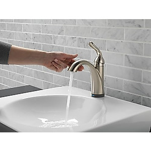 Delta Faucet Lahara Bronze Bathroom Faucet, Single Hole Bathroom Faucet, Single Handle, Diamond Seal Technology, Drain Assembly, Venetian Bronze 538T-RB-DST