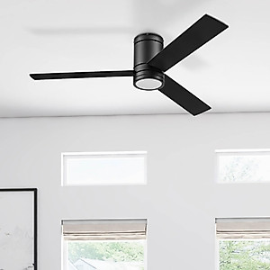 Prominence Home 51464-01 Espy Ceiling Fan, 52, Matte Black