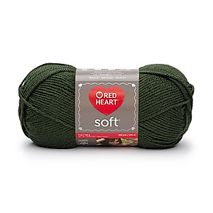 Bulk Buy: Red Heart Soft Yarn (2-Pack) (Dark Leaf)