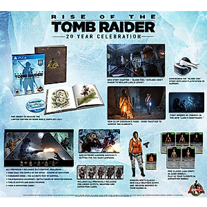Rise of the Tomb Raider 20 Year Celebration Edition w/ Art Book - PlayStation 4