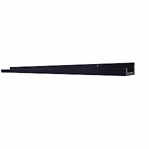 IKEA Modern Picture Ledge Floating Shelf 45.25 inch Black