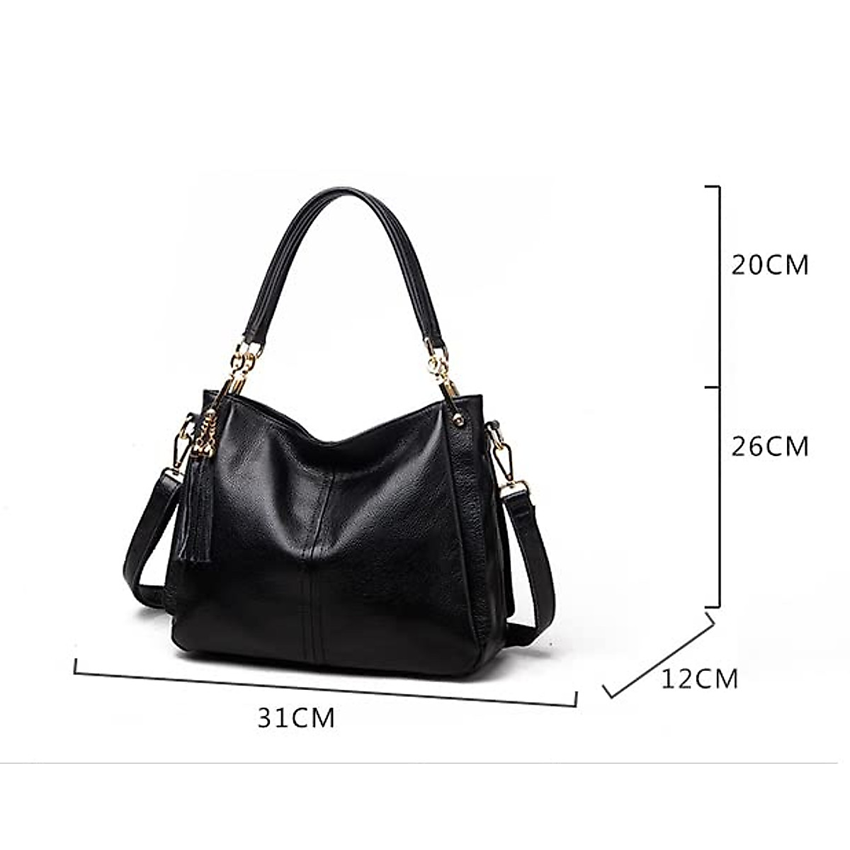 Ladies Large Shoulder Bag Faux Leather Wallet Multi Pocket Work Bag Designer Tote Bag