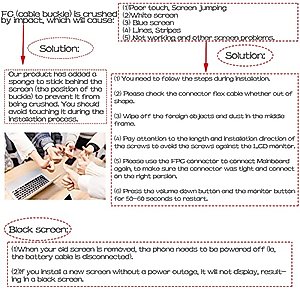 Ocolor Screen for Huawei Y9 2019 Enjoy 9 Plus Screen Replacement for Huawei Y9 2019 JKM-LX1 JKM-LX2 JKM-LX3 LCD Display Touch Digitizer Assembly