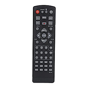 Zunate 5inch Portable Digital TV, 1080p Portable TV for ATSC Digital TV, Car Digital TV Support USB/Memory Card with 1500mAh Rechargeable Battery for Kitchen,Car Travel, Camping