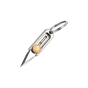 NHDT SW705 Mini Titanium Alloy Package Opener Knife, EDC Tiny 1.2 Inchs hang on a keychain, ultralight 0.17oz Portable Multifunction Tool