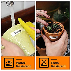 TZ-251 24mm 0.94 Laminated White Label Tape Compatible with Brother P Touch TZe-251 TZe251 TZ Tape 1 Inch for Brother Ptouch PTD600 PTP700 PTP710BT PTP900W PTP950NW Label Maker, Black on White, 8Pack