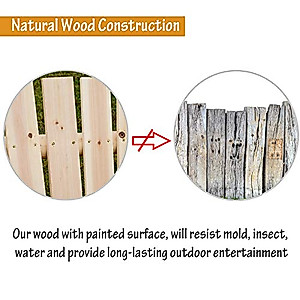 Outsunny 2-Seat Porch Swing with Stand, Wooden Patio Swing Chair Bench, for Garden, Poolside, Backyard, Natural