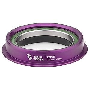 Wolf Tooth Premium ZS44/28.6 Upper Headset 15mm Stack Red