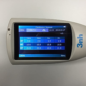 Three Angle Gloss Meter for Paint Glossmeter NHG268 Precise with Touch Screen