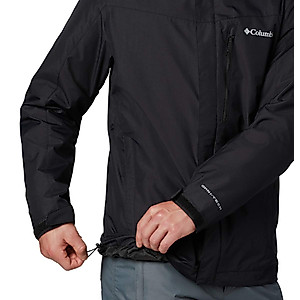 Columbia Men's Whirlibird IV Interchange Jacket, Black, 1X Big