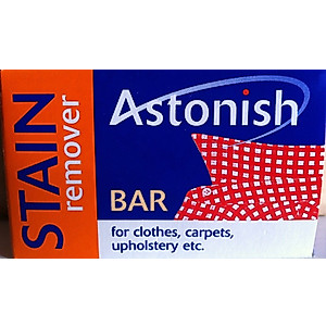 Astonish Stain Remover Bar Soap Carpet Clothes Upholstery Cleaner Laundry 75g
