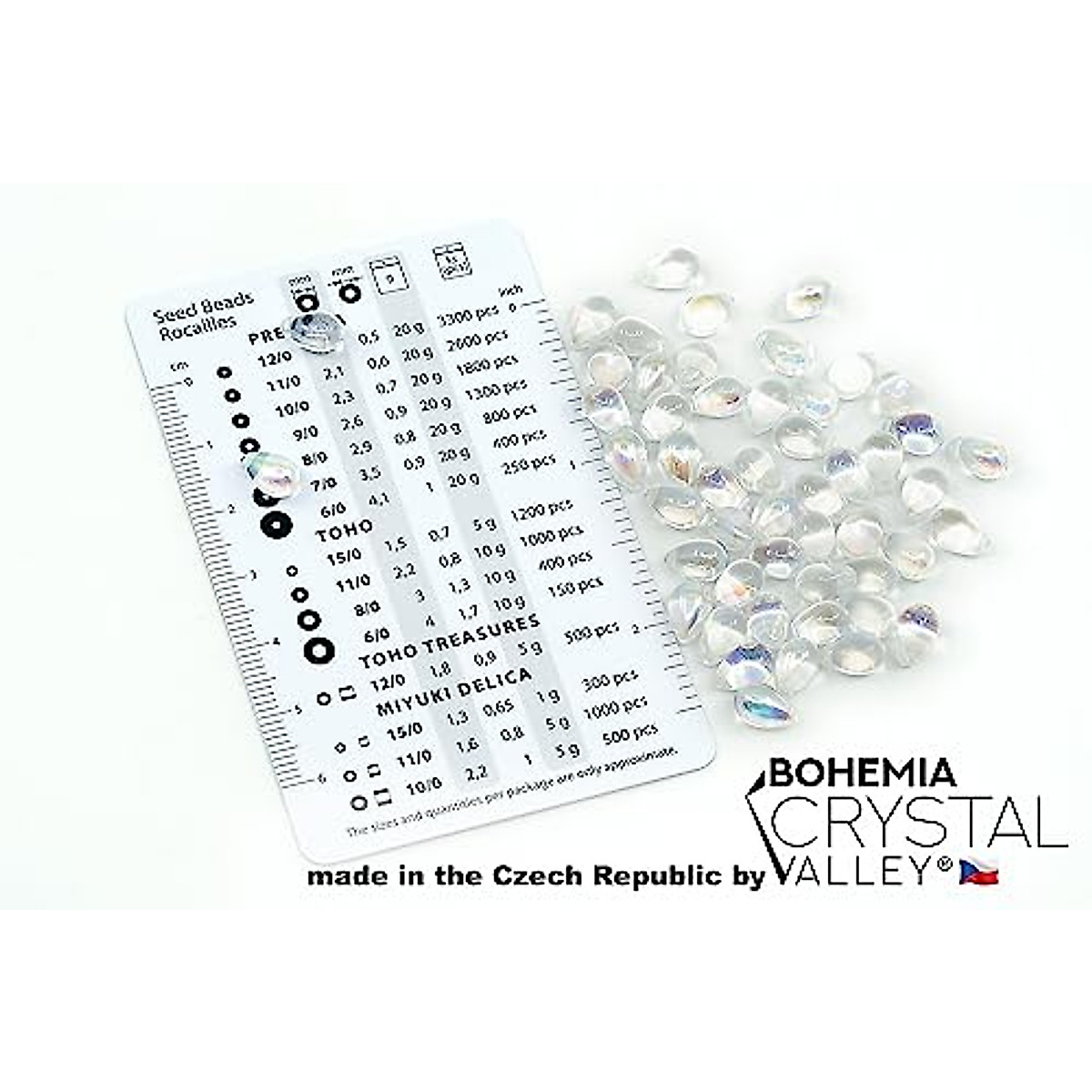 Czech 50-Piece Glass Beads, 6x9mm, Teardrop Transparent Crystal Clear AB