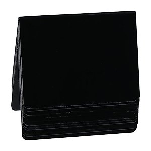 dohobby 16PCS Mini Chalkboards Small Food Signs Small Board Labels Place Cards for Table Price Tage Numbers Weddings Party Decoration