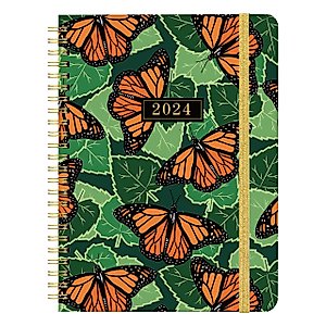 2024 Planner - 2024 Academic Weekly & Monthly Planner with Monthly Tabs, Daily Planner Yearly Agenda Calendar Organizer, Jan 2024-Dec 2024, 6.3" x 8.5"