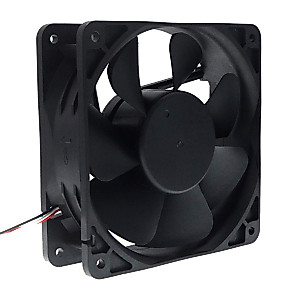 SXDOOL 12038 120mm x 38mm 3000rpm High Airflow CFM 12V 3pin FG DC Brushless Ball Bearing Cooling Fan