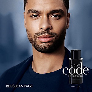 Armani Beauty - Code - Eau de Toilette - Cologne for Men - Ambery Woody Fragrance - Citrus, Lavandin, Tonka Bean Notes - 1 Fl Oz