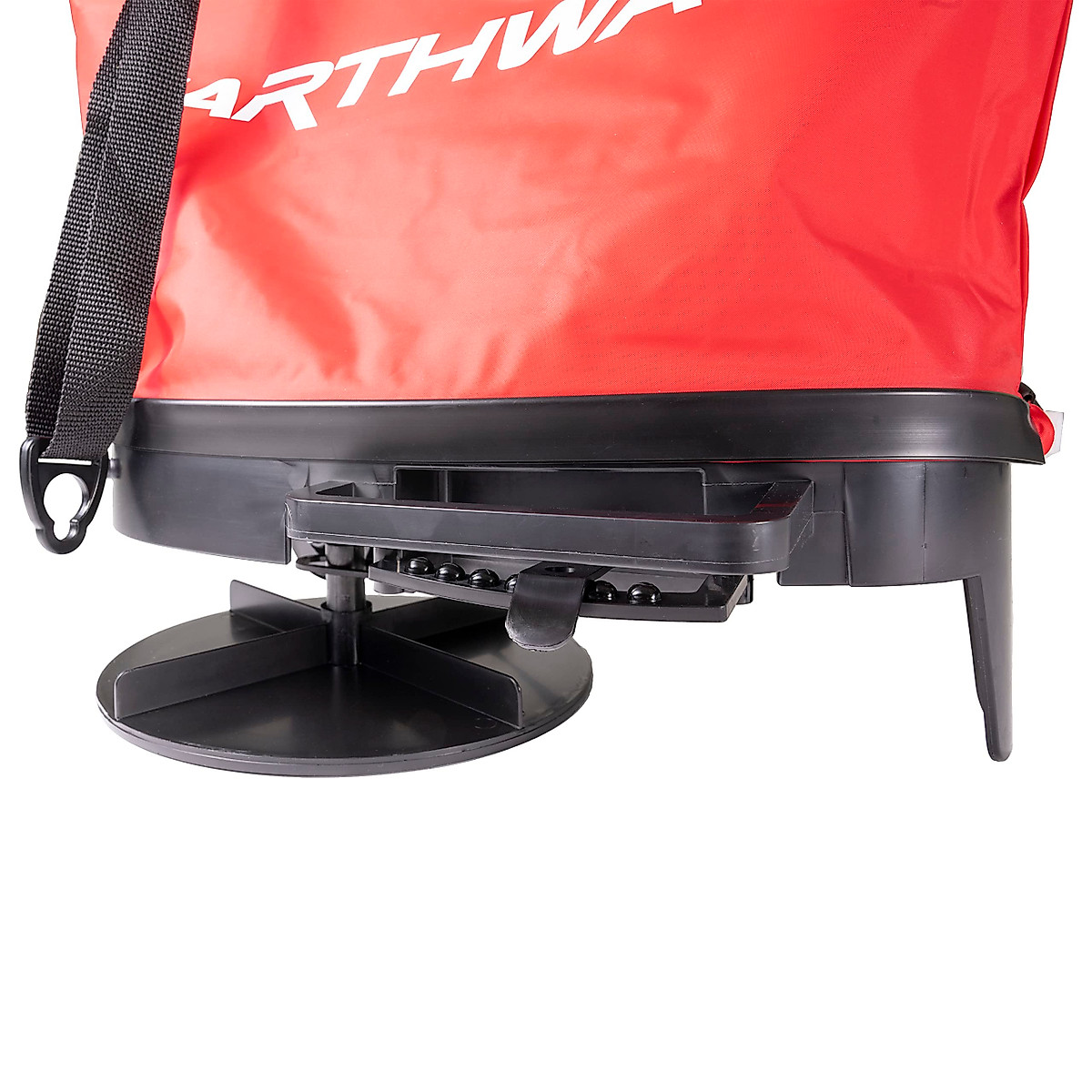 Earthway 2750 Hand-Operated Nylon Bag Spreader/Seeder, Perfect for Hilly and Wet Terrain, 25 Pounds Capacity, Made in America