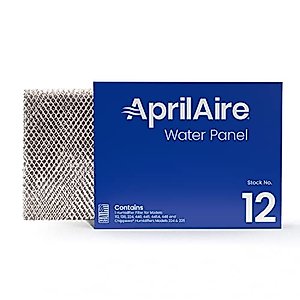 AprilAire 12 Water Panel Humidifier Filter Replacement for AprilAire Whole-House Humidifier Models 112, 224, 225, 440, 445, 445A, 448 (Pack of 1)