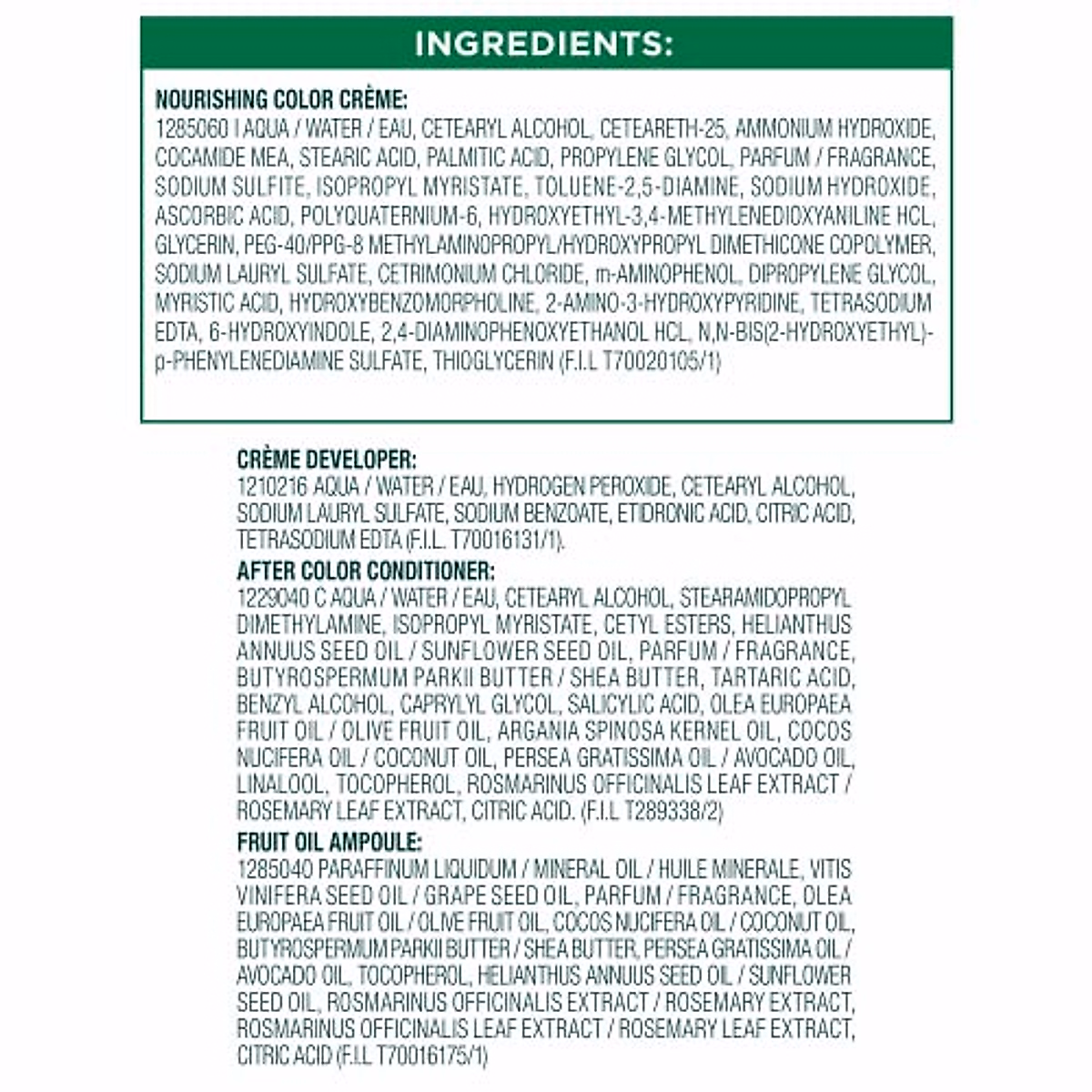 Garnier Hair Color Nutrisse Nourishing Creme, 40 Dark Brown (Dark Chocolate) Permanent Hair Dye, 1 Count (Packaging May Vary)