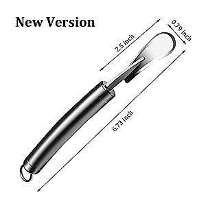 Orange Citrus Peelers Stainless Steel Slicer Cutter Peeler Remover Opener Humanized Design Curved Handle Fruit Tools Kitchen Gadget