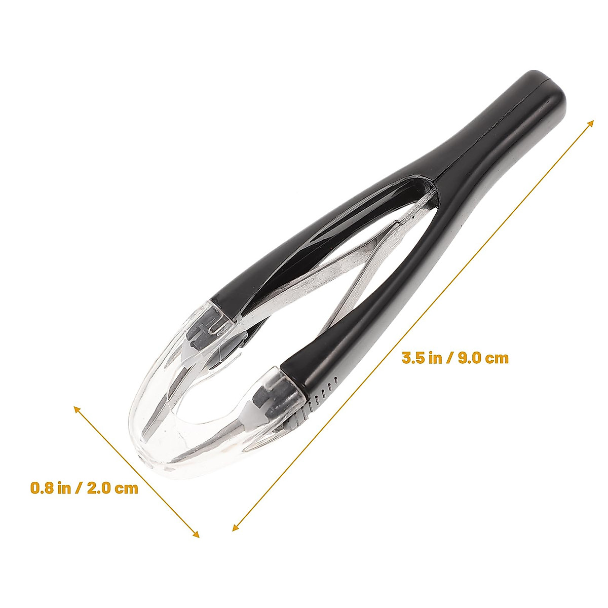 Frcolor Eyebrow Tweezers Automatic Retractable for Facial Eyebrow Removal (Color Random)