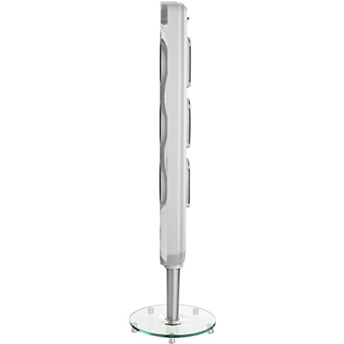 Ozeri 3x Tower Fan (44") with Passive Noise Reduction Technology, White