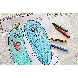 CrayonKing 25 Sets of 4-Packs in Cello (100 total bulk Crayons) Restaurants, Party Favors, Birthdays, School Teachers & Kids Coloring Non-Toxic Crayons