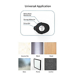 Sempoda 16Pcs Silicone Duck Wall Hooks for Hanging, Self Adhesive Duck Cable Organizer Clips with Box, Creative Key Hook Holder for Refrigerator Door Earphone Plugs Masks Wire Cable Storage