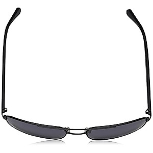 Fossil Men's Male Sunglass Style FOS 2088/S Rectangular, Matte Black, 59mm, 19mm