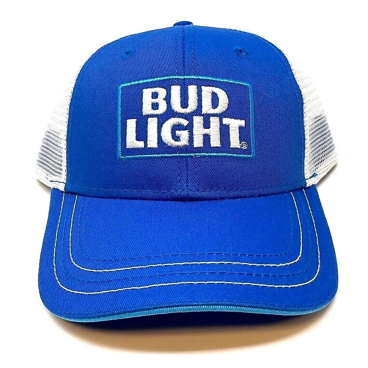 Bud Light Officially Licensed Stitched Logo Mesh Back Hat
