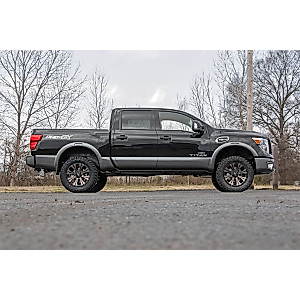 Rough Country 3" Lift Kit w/N3 Struts for 2004-2015 Nissan Titan - 83432