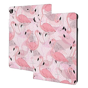 Flamingo Background Case Fit for IPad Air 3 Pro 10.5 Inch Case with Auto Sleep/Wake Ultra Slim Lightweight Stand Leather Cases