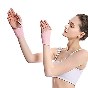 1 Pack Version Profession Wrist Support Brace, Adjustable Wrist Strap Reversible Wrist Brace for Sports Protecting/Tendonitis Pain Relief/Carpal Tunnel/Arthritis/Injury Recovery