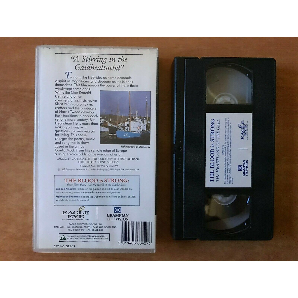 The Blood Is Strong: The Heartland Of The Gael - Scottish Heritage - Pal VHS