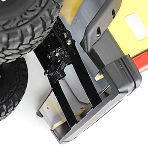 Shell Body Mount, 4pcs RC Car Shell Body Mount Metal L-Bracket with Magnet for 1:10 RC Crawler Car