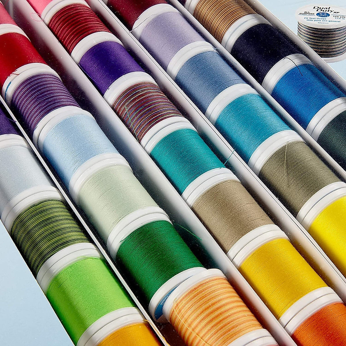 Coats & Clark Dual Duty XP General Purpose Thread Collection, Multiple Colors