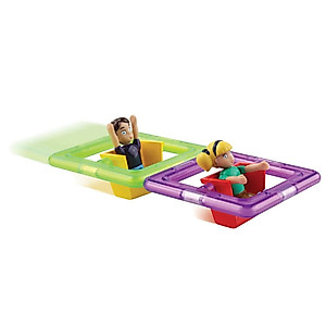 Magformers 63074 Creator Carnival Set (46-Pieces) Deluxe Building Set. Magnetic Building Blocks, Educational Magnetic Tiles, Magnetic Building STEM Toy Set