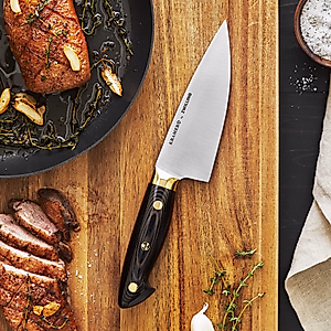 KRAMER by ZWILLING EUROLINE Carbon Collection 2.0 6-inch Chef's Knife, Stainless Steel