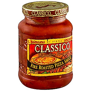 Classico Signature Recipes Fire Roasted Pizza Sauce 14 oz Jar