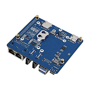 Dual Gigabit Ethernet 5G/4G Cellular Support Base Board Designed for Raspberry Pi Compute Module 4(CM4)
