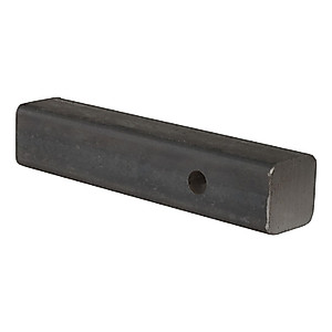 CURT 49529 2-Inch x 10-Inch Weld-On Raw Steel Trailer Hitch Bar Shank