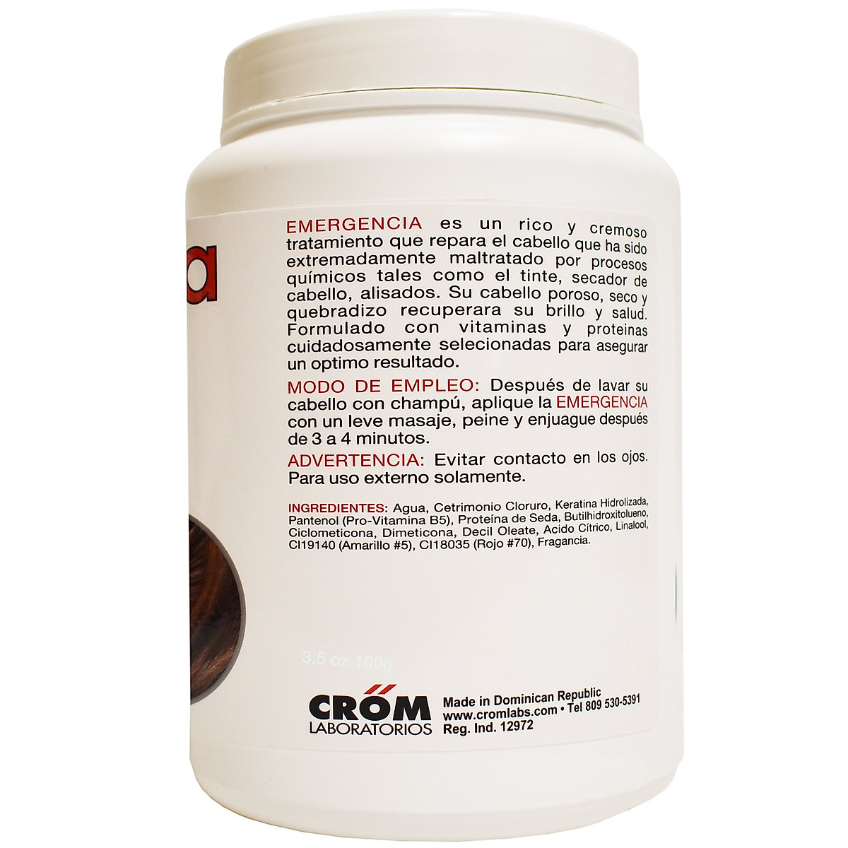 Emergencia (Emergency) Deep Intensive Keratin Repair Treatment by Toque Magico 56oz